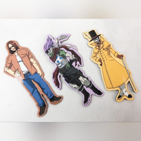 Culturefly | Other | New 3 Pack Mha Magnets | Poshmark